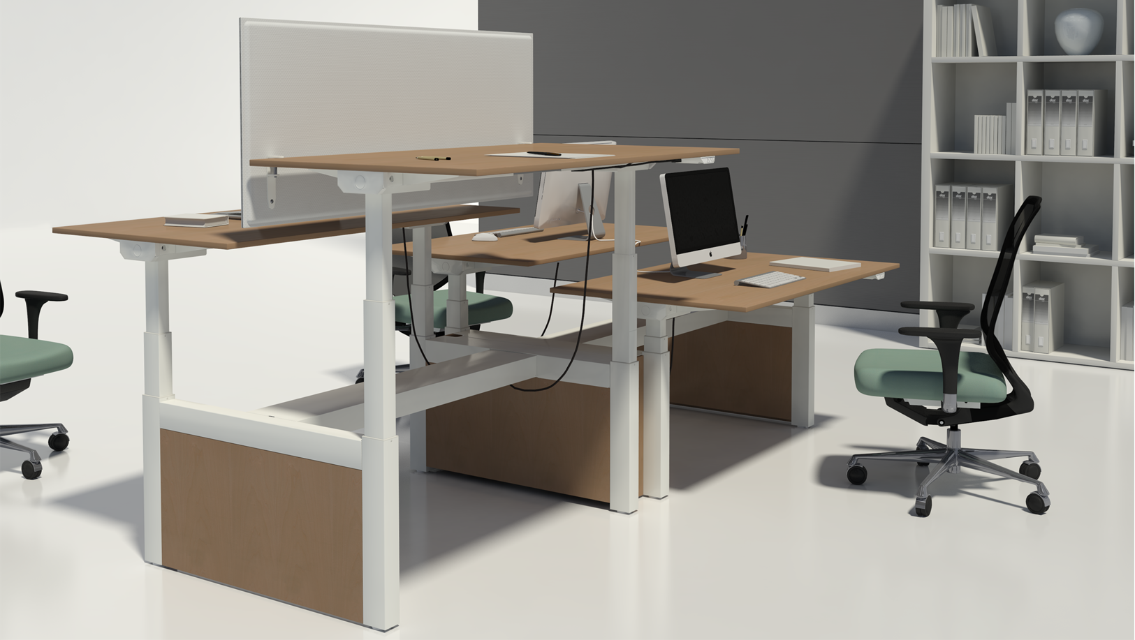 ΓΡΑΦΕΙΟ ΜΕ ΡΥΘΜΙΖΟΜΕΝΟ ΥΨΟΣ – INTERoffice